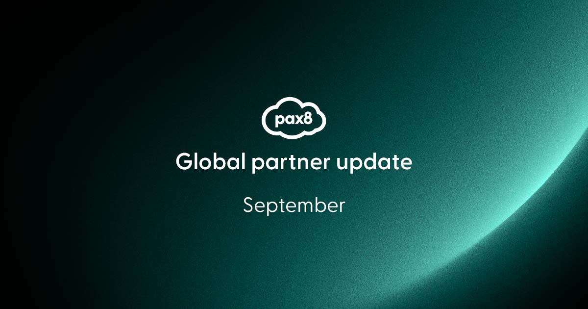 September MSP partner update | Pax8 Blog
