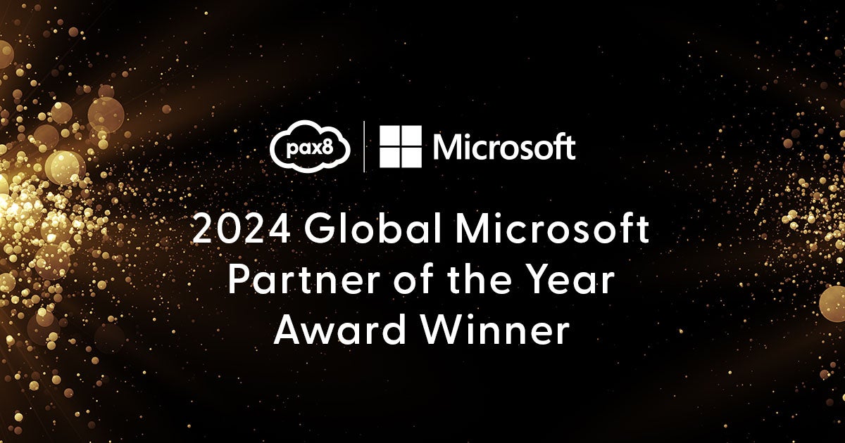 Pax8 wins Microsoft Global Partner of the Year | Pax8 Blog